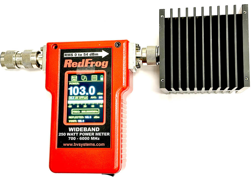 Handheld Wideband Power Meter 700 MHz - 6000 MHz calibrated