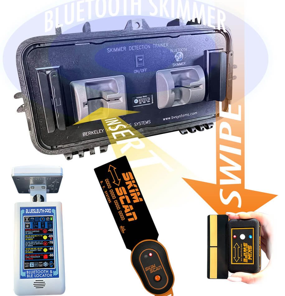 Skim Scan ATM and fuel dispenser credit card skimmer detector