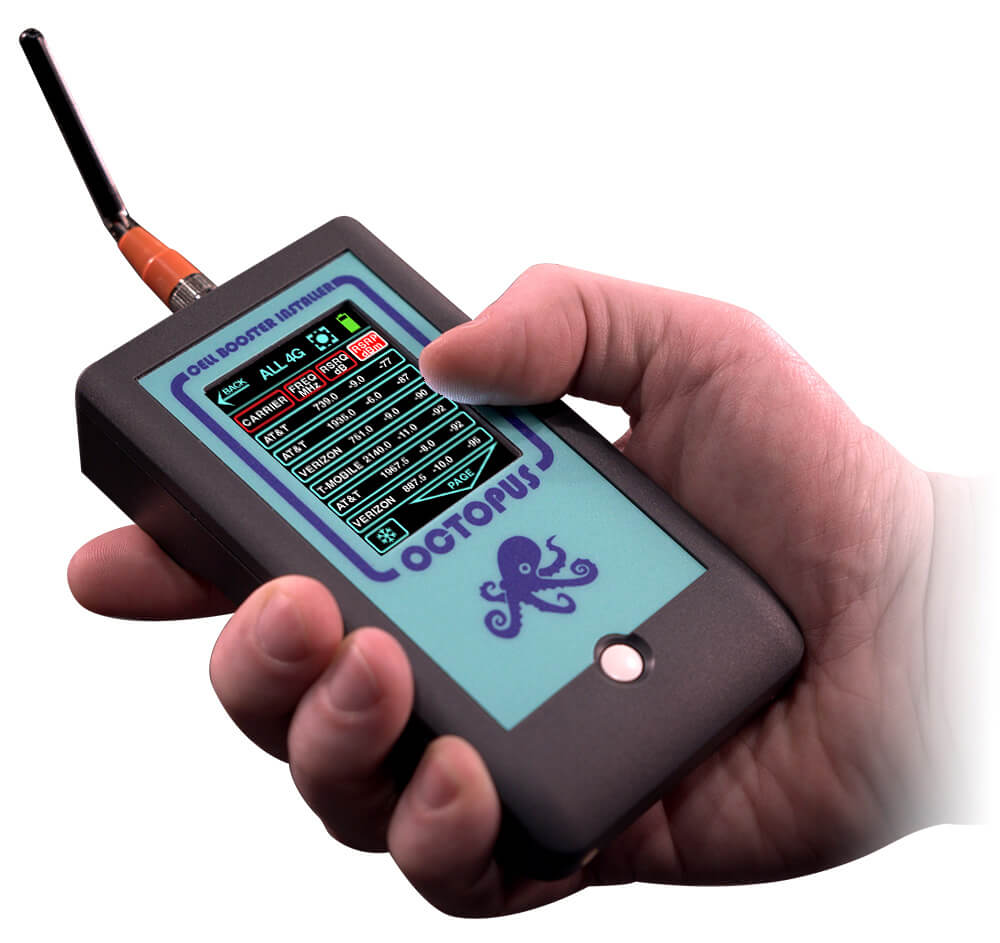 Octopus 4G LTE Signal Meter