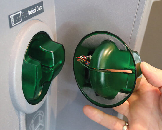 Skim Scan ATM and fuel dispenser credit card skimmer detector